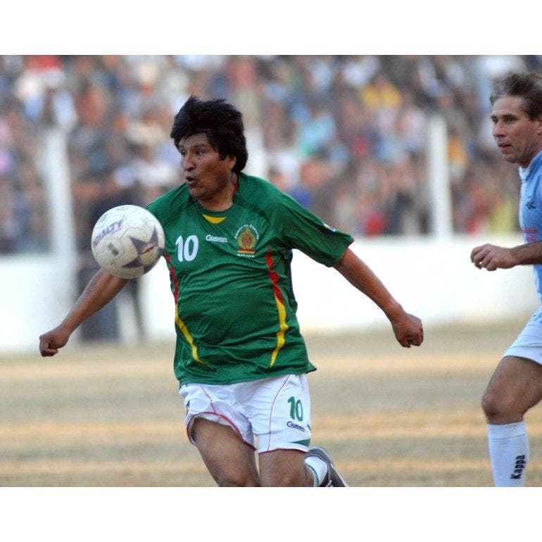 Evo Morales Futbol